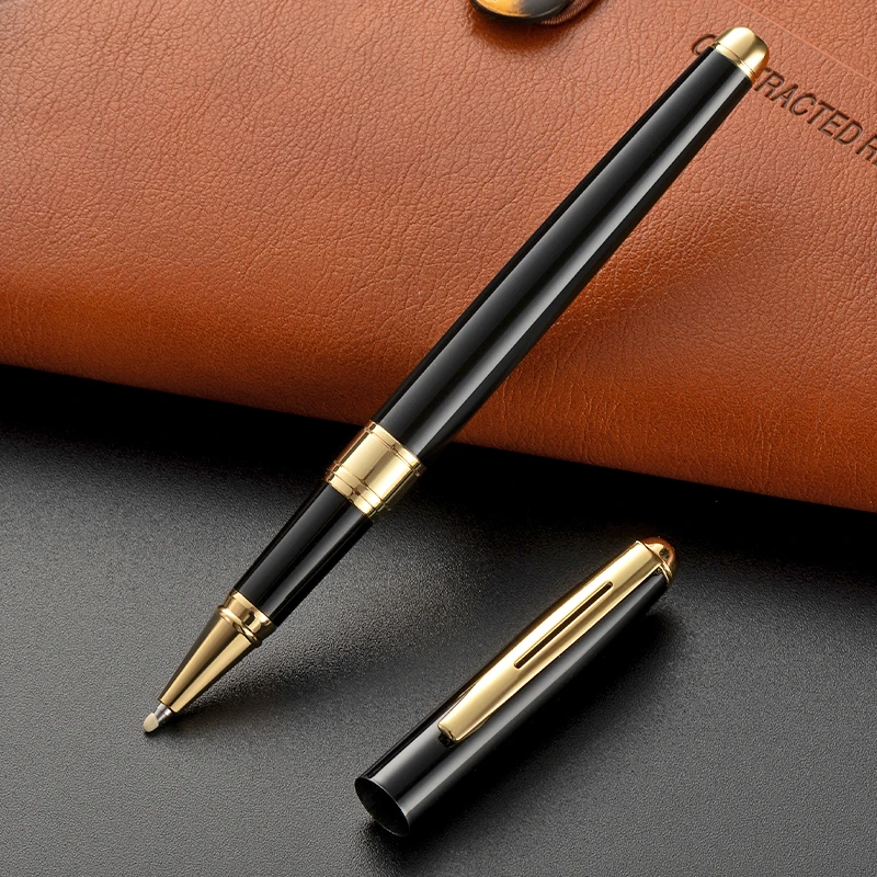 Heavy Luxury Gold Clip Pen - Customized Metal Roller Ball