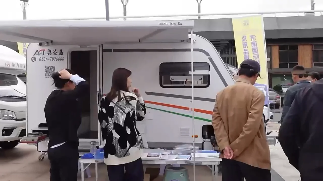 Factory Direct Sale Cost Effective 4 Person Caravan Trailer Towing ...