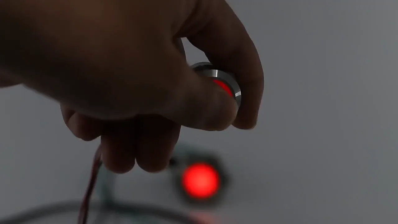 Ip68 Stainless Steel Dot Illuminated Waterproof Touch Switch Indicator ...
