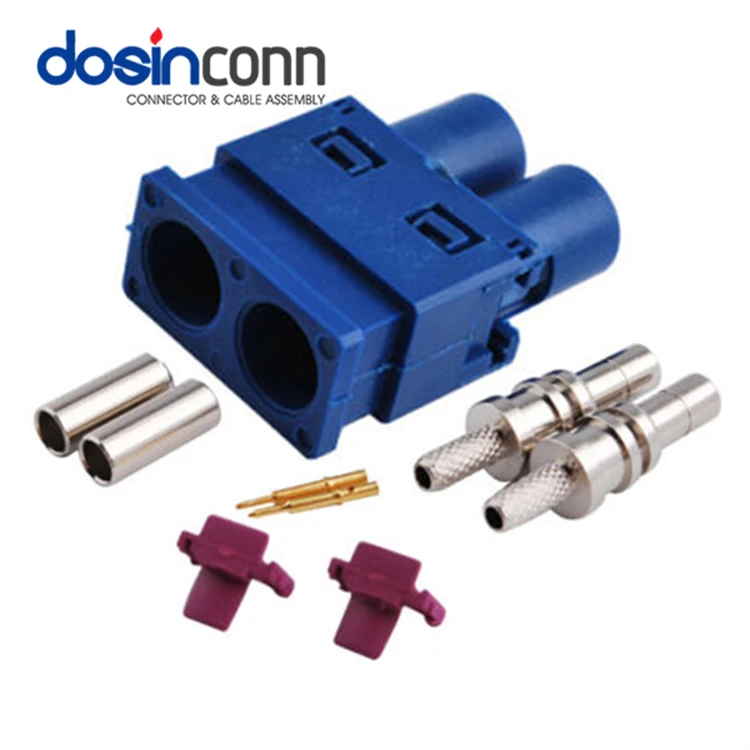 Fakra Board Connector Fakra Connector Sh-link Fakra Code C Plug Double ...