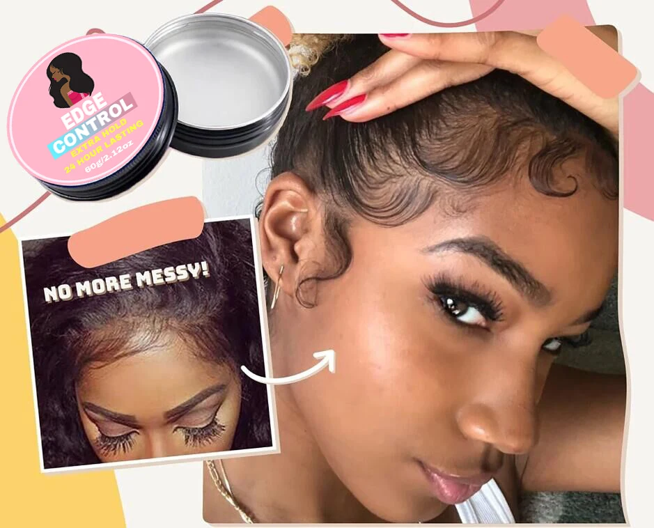 Wholesale Private Label Extra Hold Braiding Gel Styling Edge Control ...