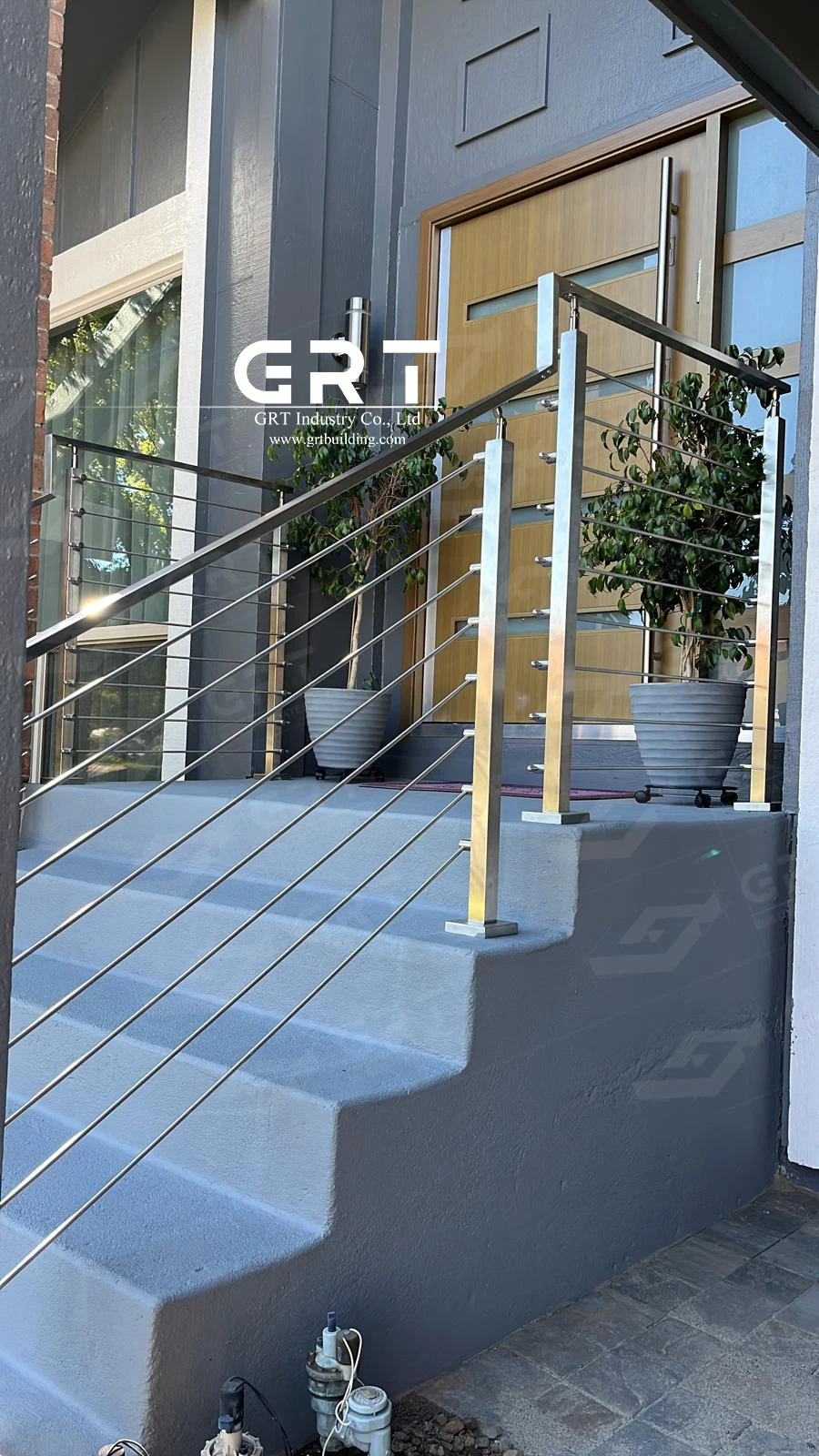 Wrought Iron Balusters Design Stair Case Rod Railing Stainless Steel ...