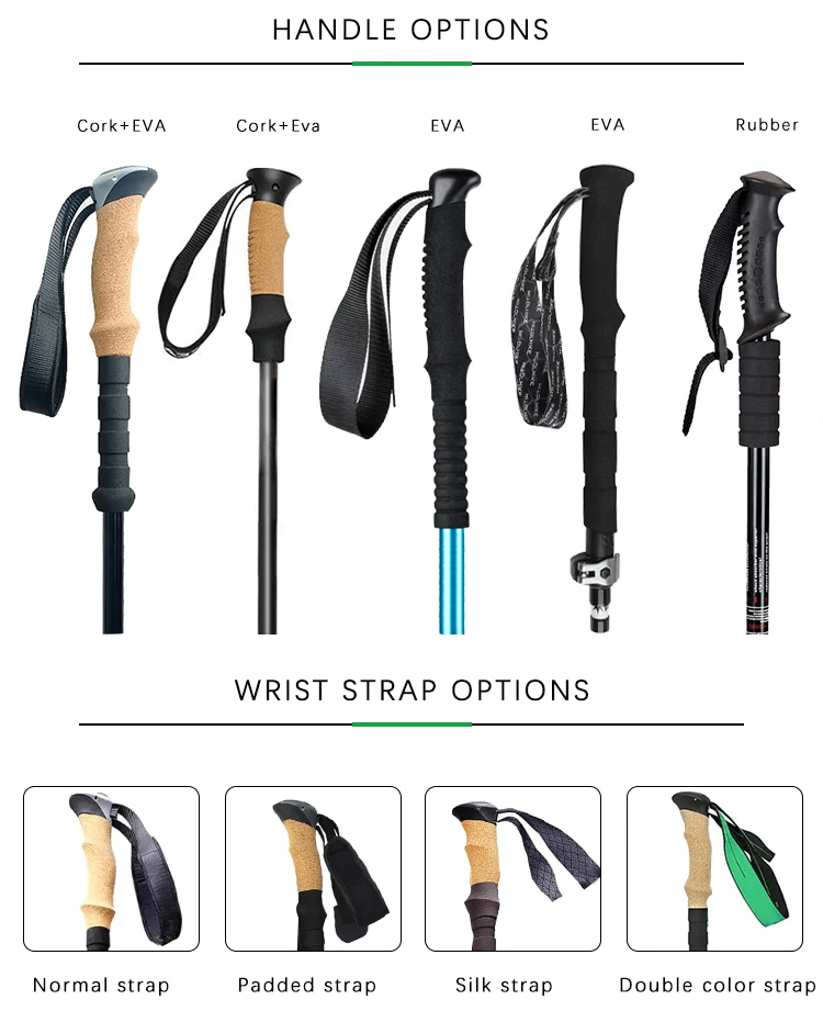 Free Standing Cane Folding Pivot Tip Heavy Duty - Custom Color