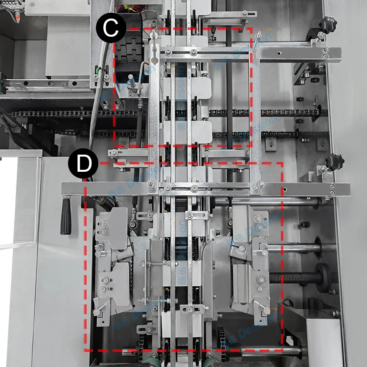 Full Automatic Snack Candy Bar Packaging Line for Protein Bar Flow ...