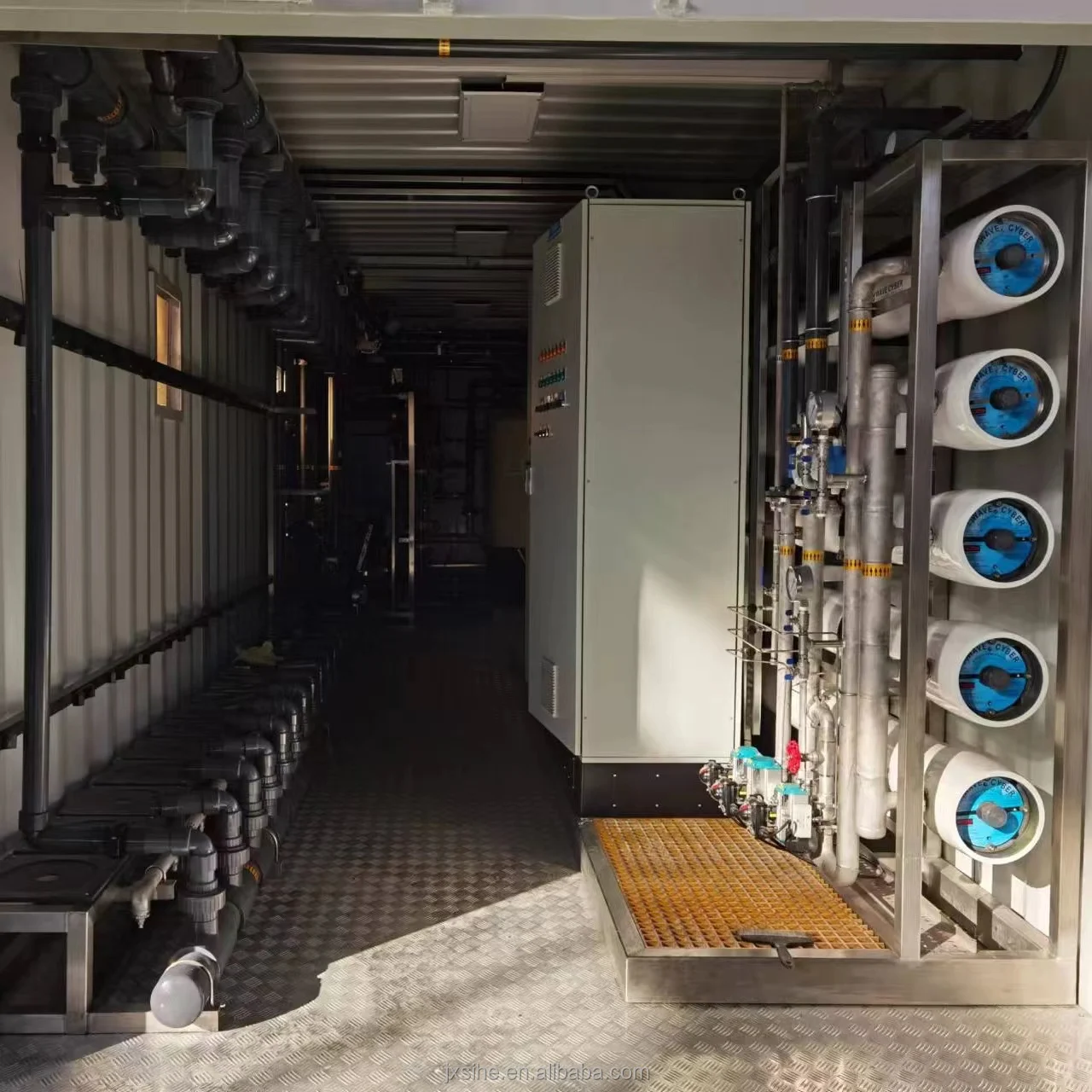 Container Mobile Desalination Plants with RO Reverse Osmosis Systems ...