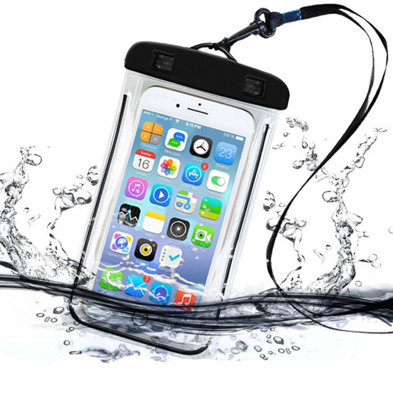 Transparent Floating Waterproof PVC Swimming Phone Pouch Water-Proof ...