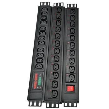 Oswell High Flame Retardant 12 Way Iec C13 With Separate Fuse Jack Pdu Power Distribution Unit ...