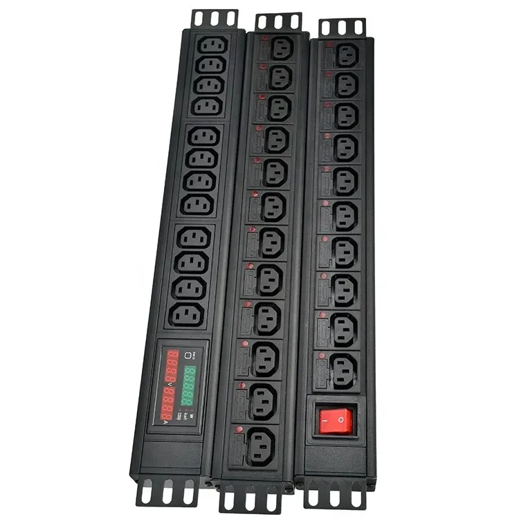 Oswell High Flame Retardant 12 Way Iec C13 With Separate Fuse Jack Pdu Power Distribution Unit ...