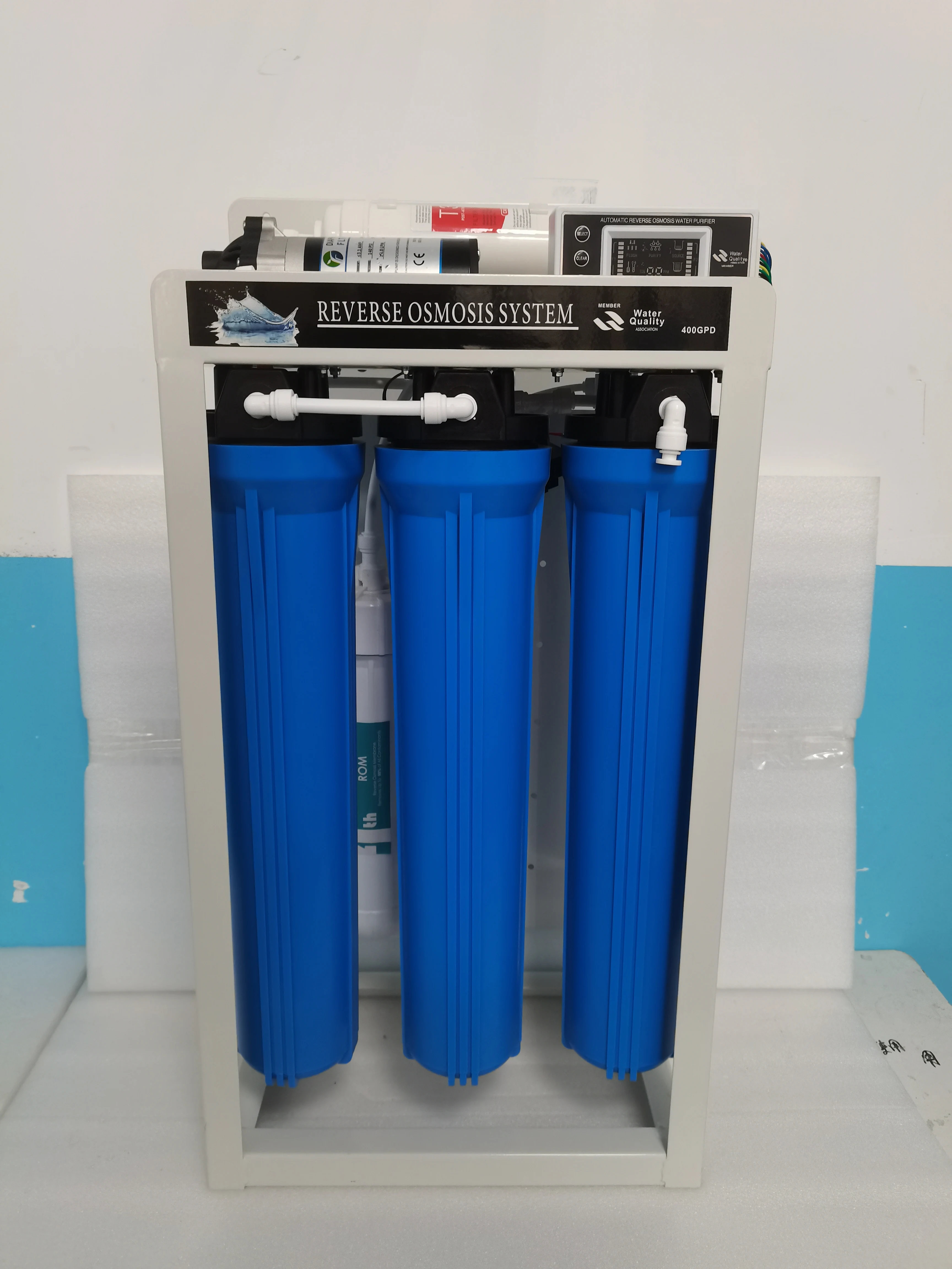 400 GPD Reverse Osmosis System with Booster Pump - 1 Year Warranty