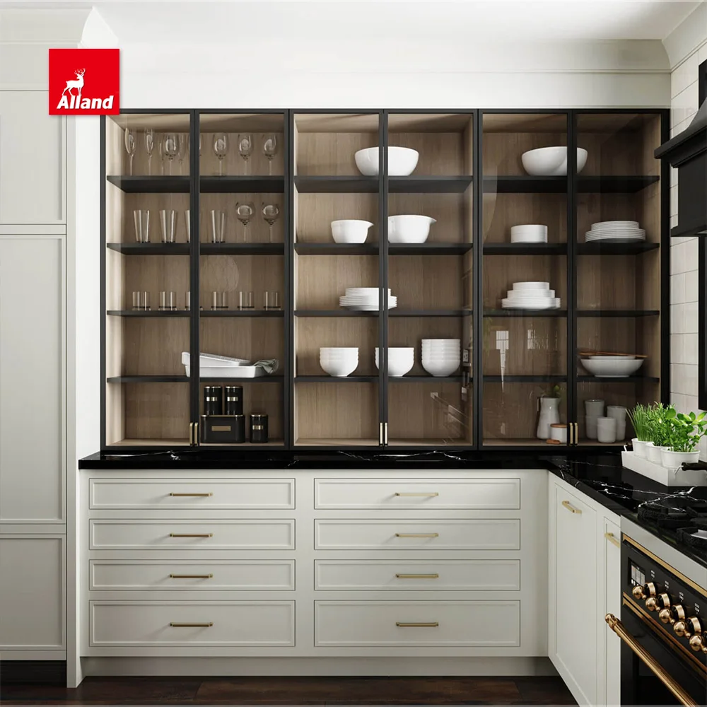 Custom Kitchen Design - Slim Shaker Cabinets with White Oak