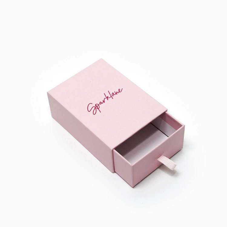 Luxury Branded Ribbon Pull Tab Box - Customized Jewelry Packaging