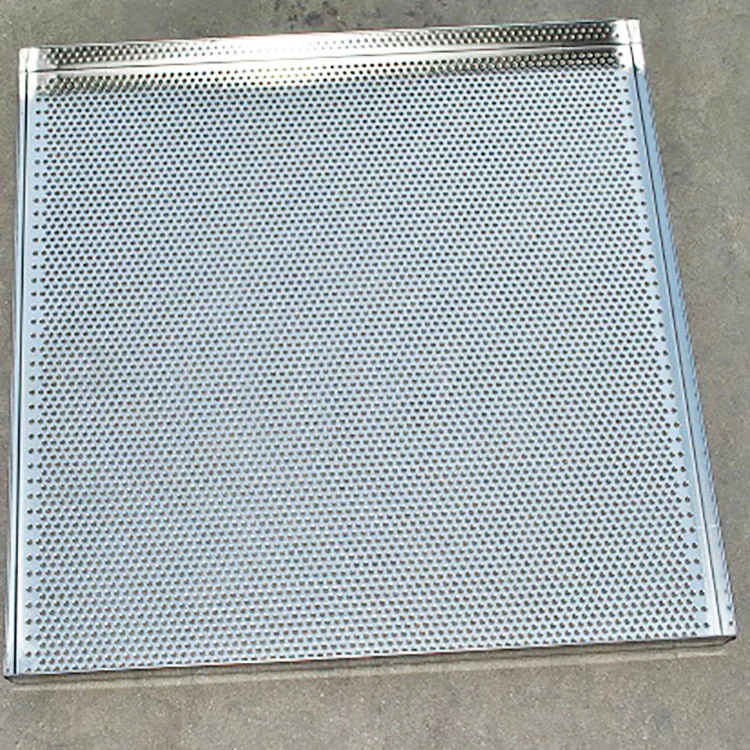 Customized Stainless Steel 304 Metal Mesh Perforated Drying Tray for Baking
