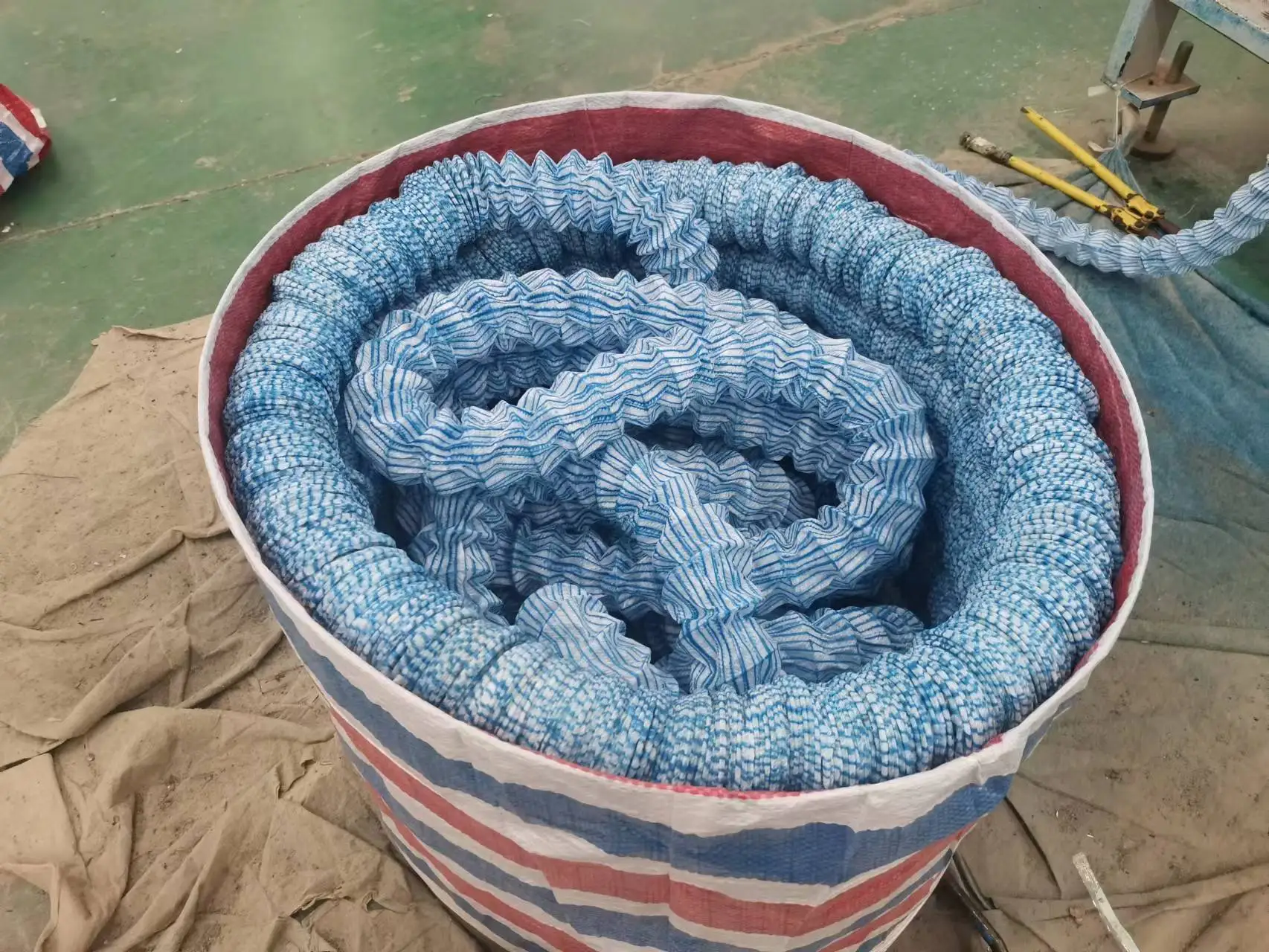 Soft Permeable Pipe/ Blind Drainage Ditch Mesh/ Rigid Permeable Tube ...
