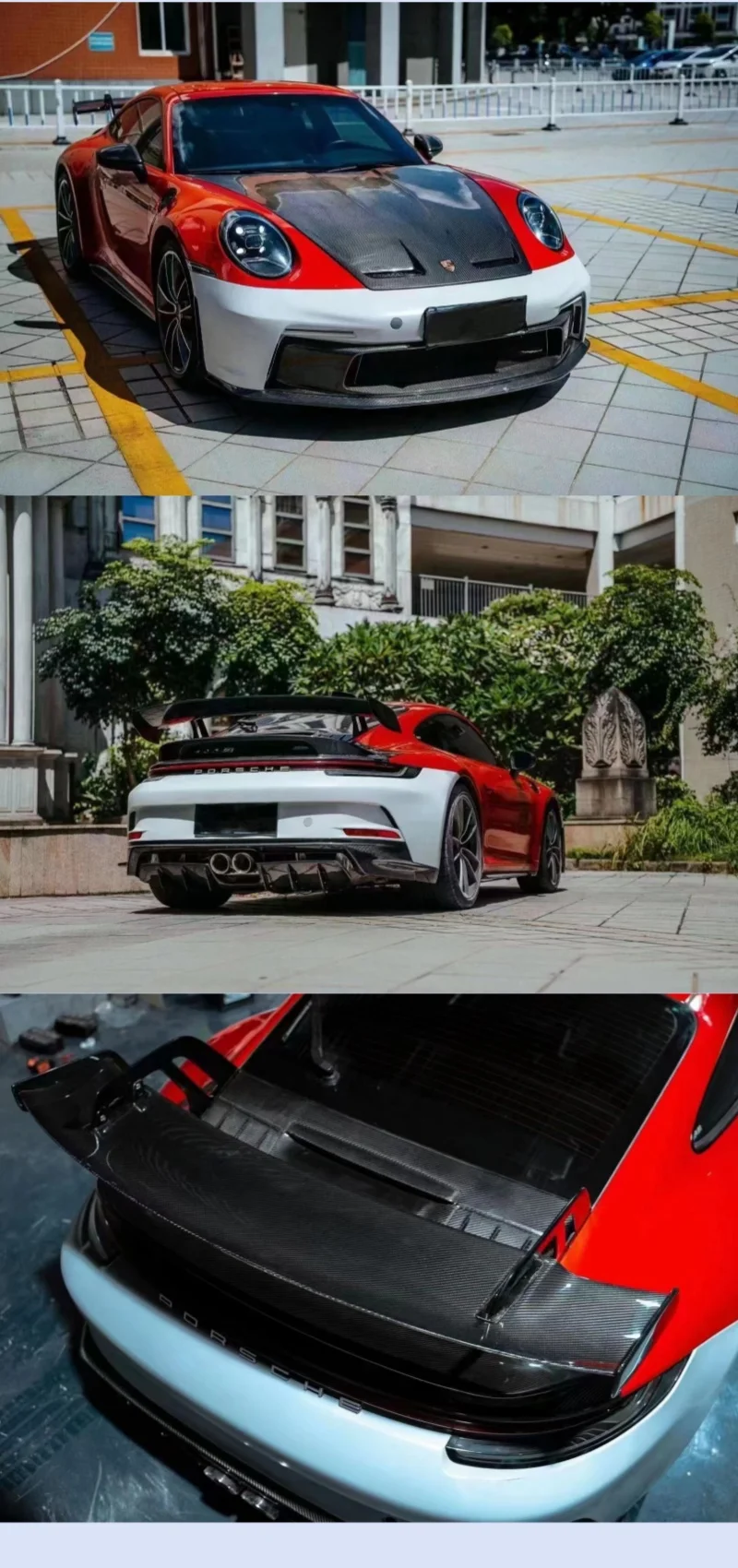 Porsche 911 992 GT3 Body Kit - Carbon Fiber Enhancements