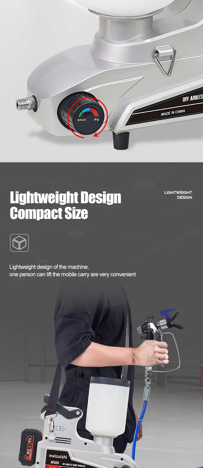 Costom Logo New High Quality High Pressure Putty Spraying Machine ...