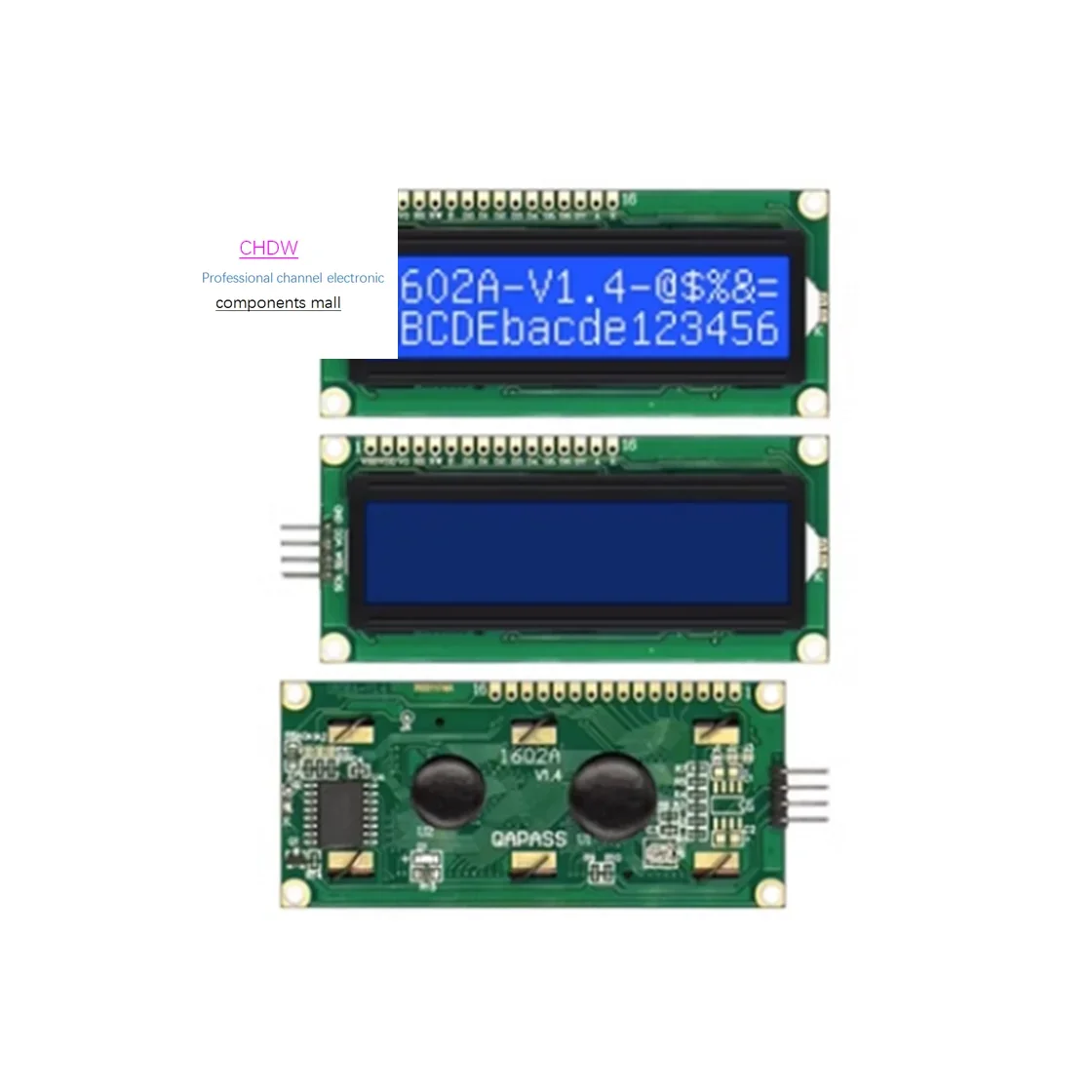 Blue Screen IIC/I2C 1602 LCD Display Module 1602A Blue Screen| Alibaba.com