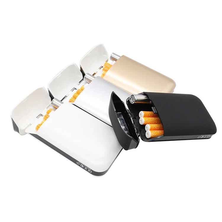 Round Corner Cigarette Box Custom logo Plastic Cigarette case Shell for ...