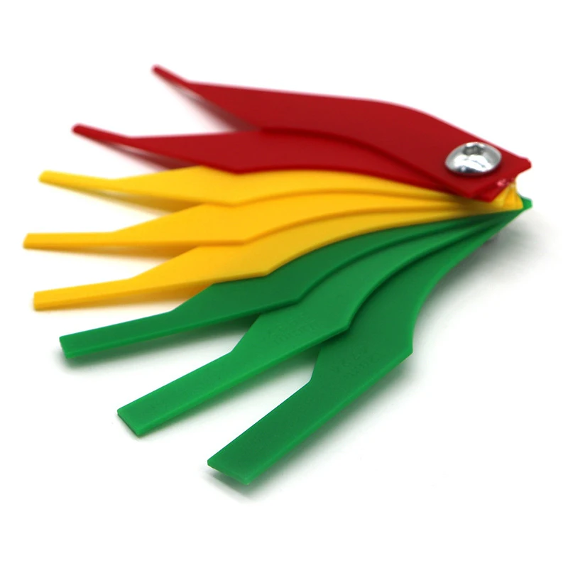 car brake pad scale metal wheel measuring tool lining thickness gauge ...