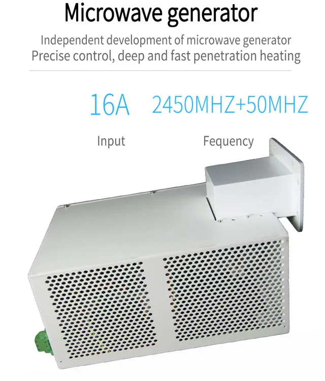 2450mhz-1000w Solid State Microwave Generator for Industrial Heating
