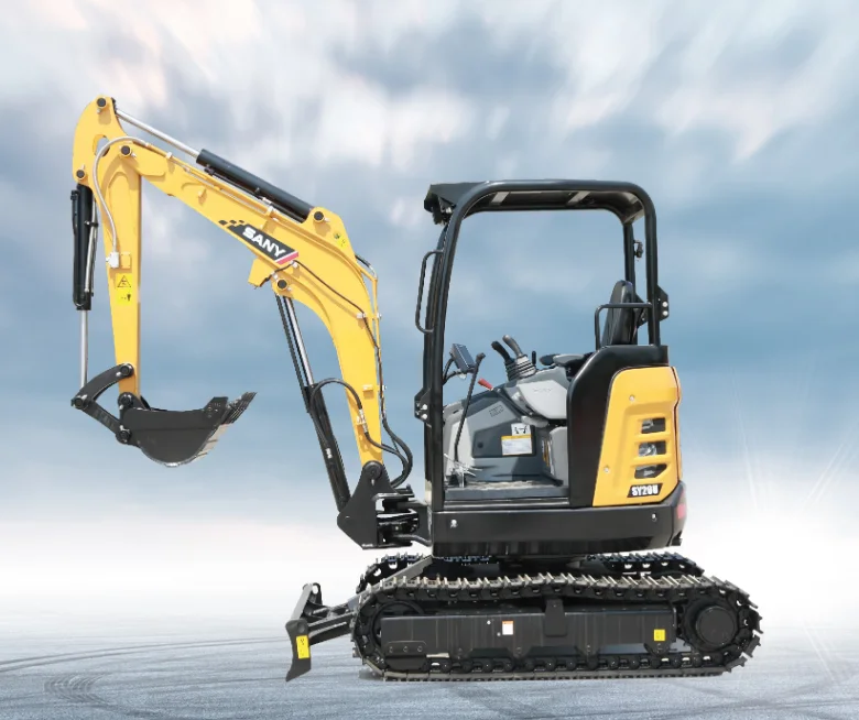 China Small Hydraulic Excavators Sy26u Mini Digger Digging Machines ...