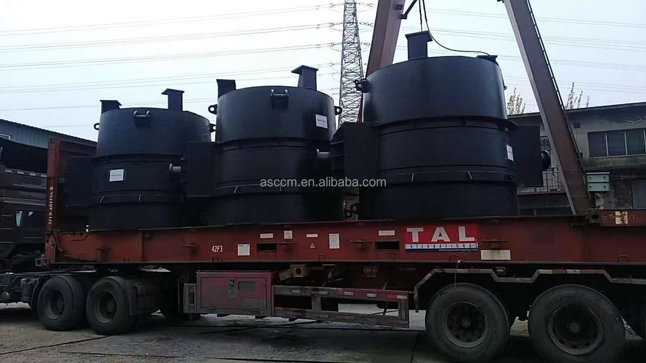 Vertical Lifting Type Gas Ladle Heating Preheater (0.5-10 Tons)