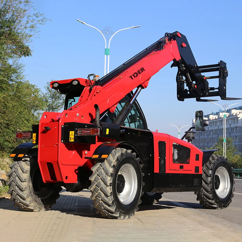 Liftsun Mini Telehandler 4x4 Wheel Drive 3.5ton 4ton Telescopic Boom ...