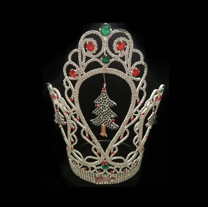 2023 Custom Pageant Christmas Tree Crown - Elegant & Durable