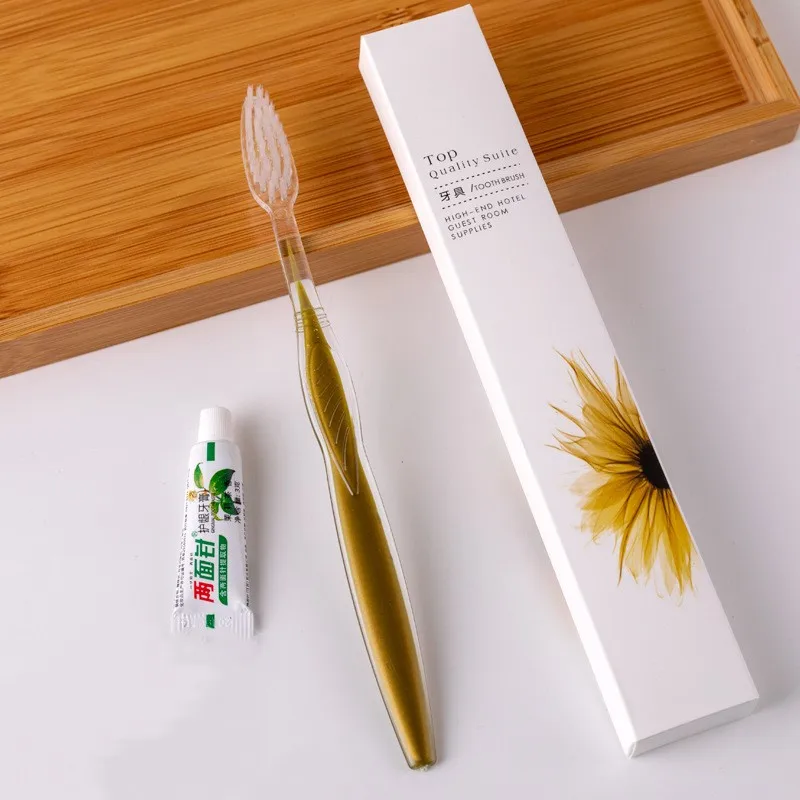 Oem Disposable Hotel Amenities Dental Kit Hotel Toothbrush With ...