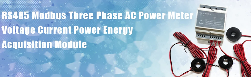 RS485 Modbus Voltage Meter - Precision AC Power Measurement