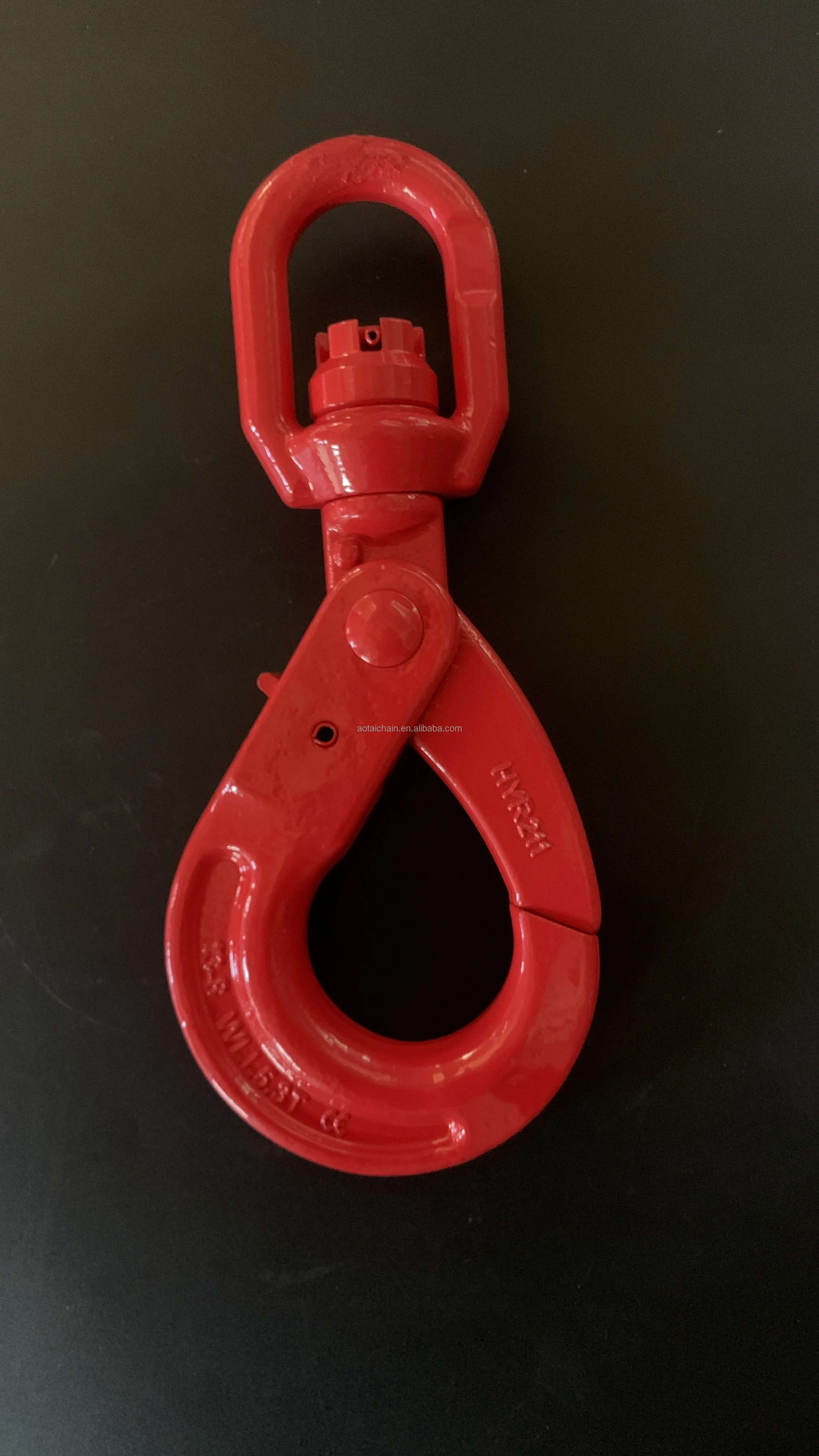 Swivel Self-locking Hook With Safety Lifting Cargo Hook Sling Sling ...
