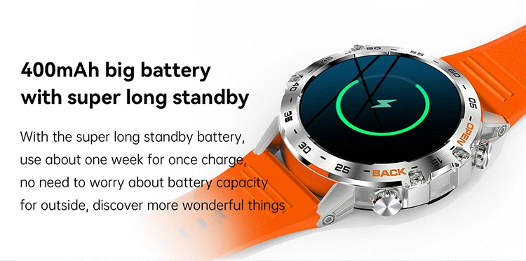 K52 Smart Watch For Men Outdoor Waterproof Smartwatch Bt Dial Call ...