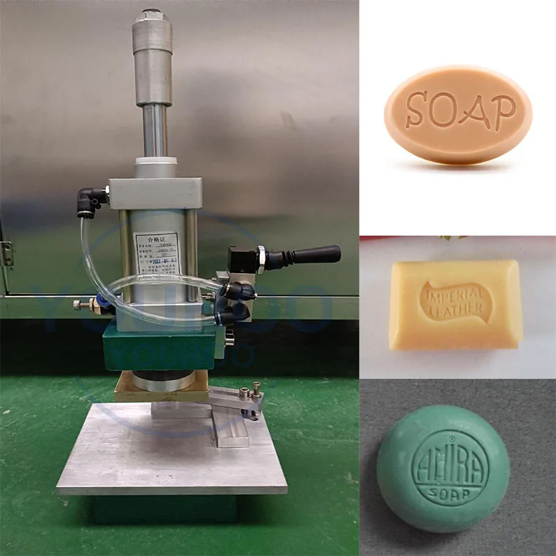 Pneumatic Soap Press - Manual Soap Stamper Tool Machine