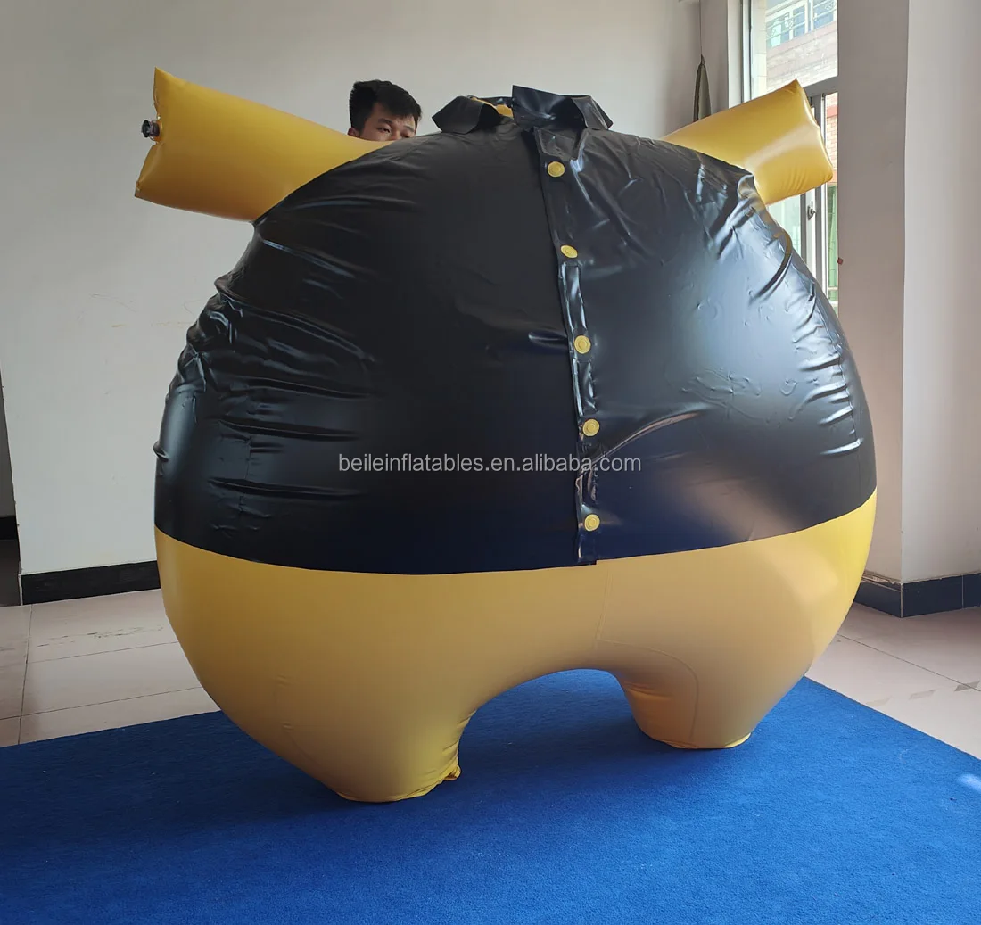Beile Customized New Yellow PVC Inflatable Blueberry Suit