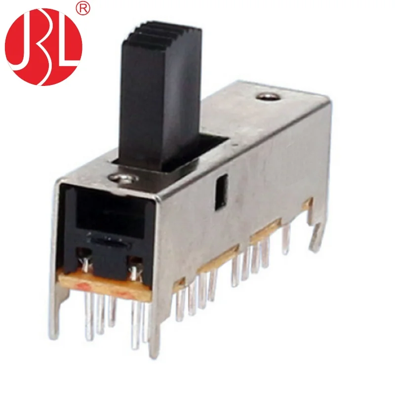Ss-63d01 6p3t Slide Switch Vertical Dip Type - Buy Spdt Slide Switch,Dip Type 21mm Shell Height ...