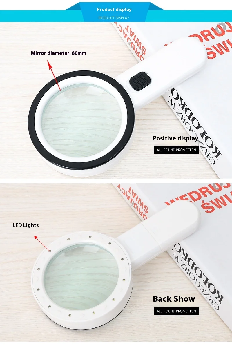 10MM Flat Convex With Edge Lens Plastic Telescope Lens Magnifying Lens ...