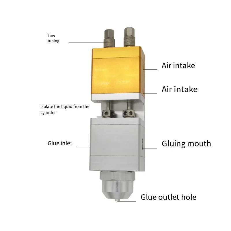 Epoxy Resin Two-Component Glue Gun AB Glue Dispensing Valve