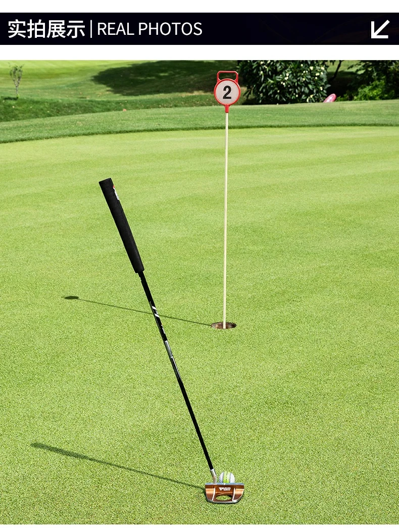 PGM TUG078 Stainless Steel Golf Club Standing Putter With Built-In ...