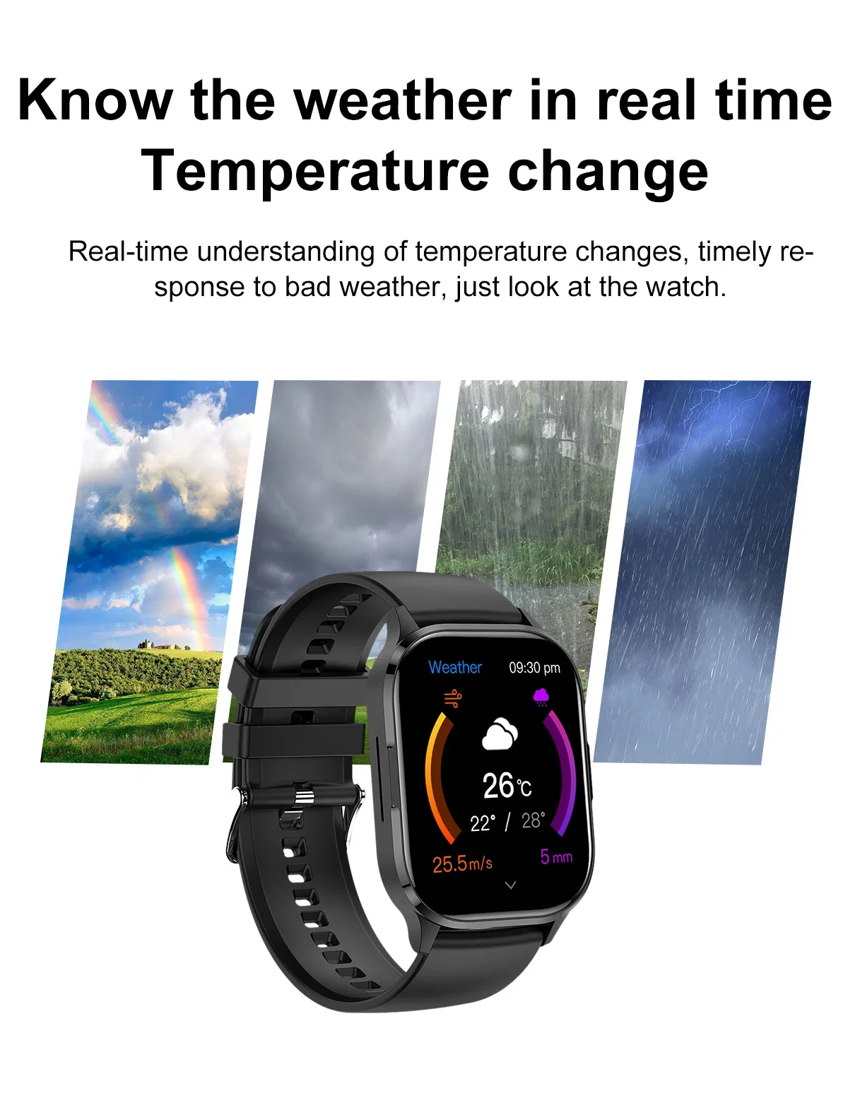 HK21 Smart Watch - Always Show Time with AMOLED Display