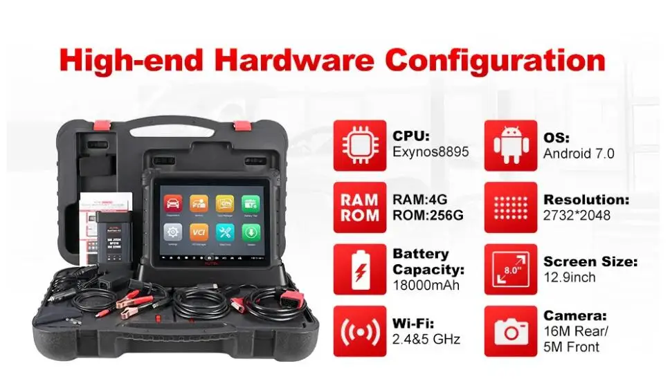 2 Year Subscription Auto Car Diagnostic Tool - Autel MS908 Pro