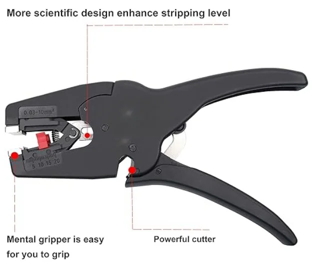 High Quality Length Range 0.25-1 Inch Quick Wire Stripper Tool For ...