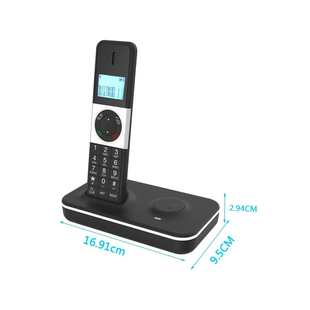 Manufacturer Factory Sale Dect Cordless Telephone With Rj11 Landline ...