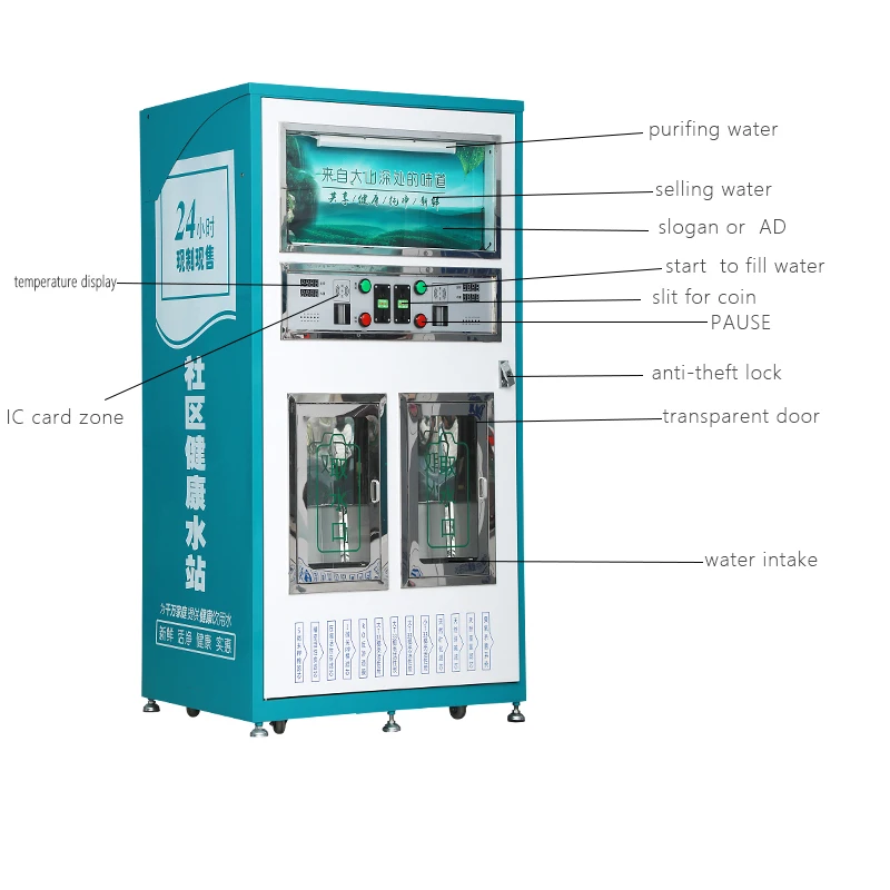 Alkaline Water Vending Machine - Pure & Convenient