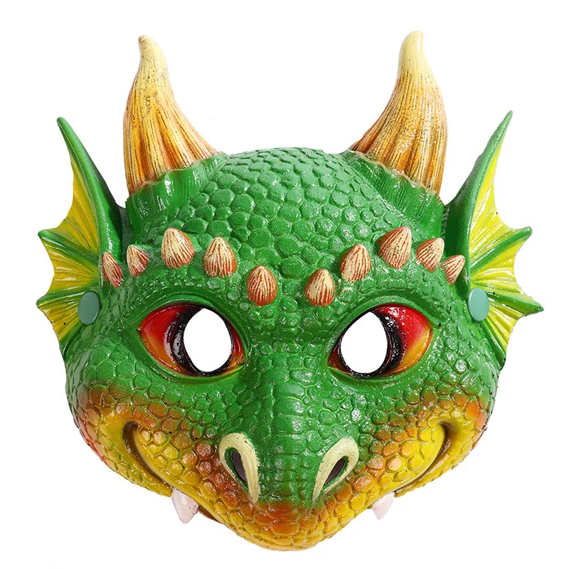 Green Dragon Mask