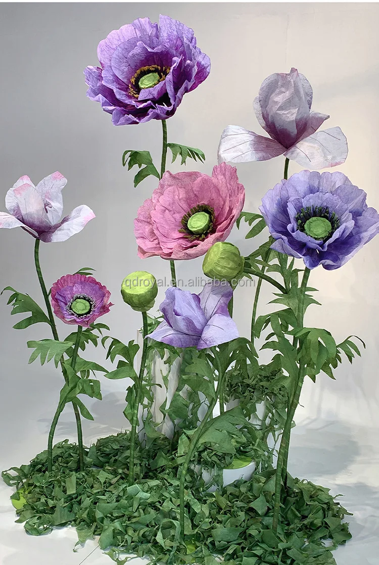 Artificial Paper Giant Flowers for Wedding Event Decoration | Large ...