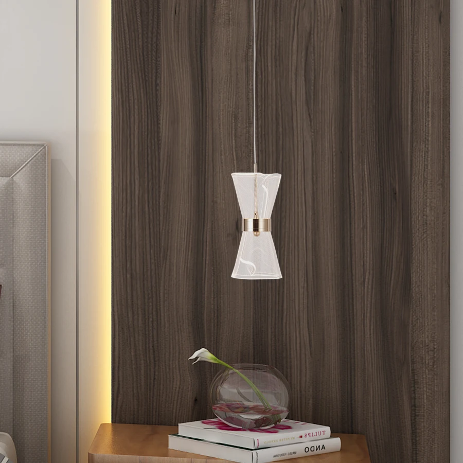 Modern Living Room Led Mounted Lamp Bright and Transparent Bedroom ...