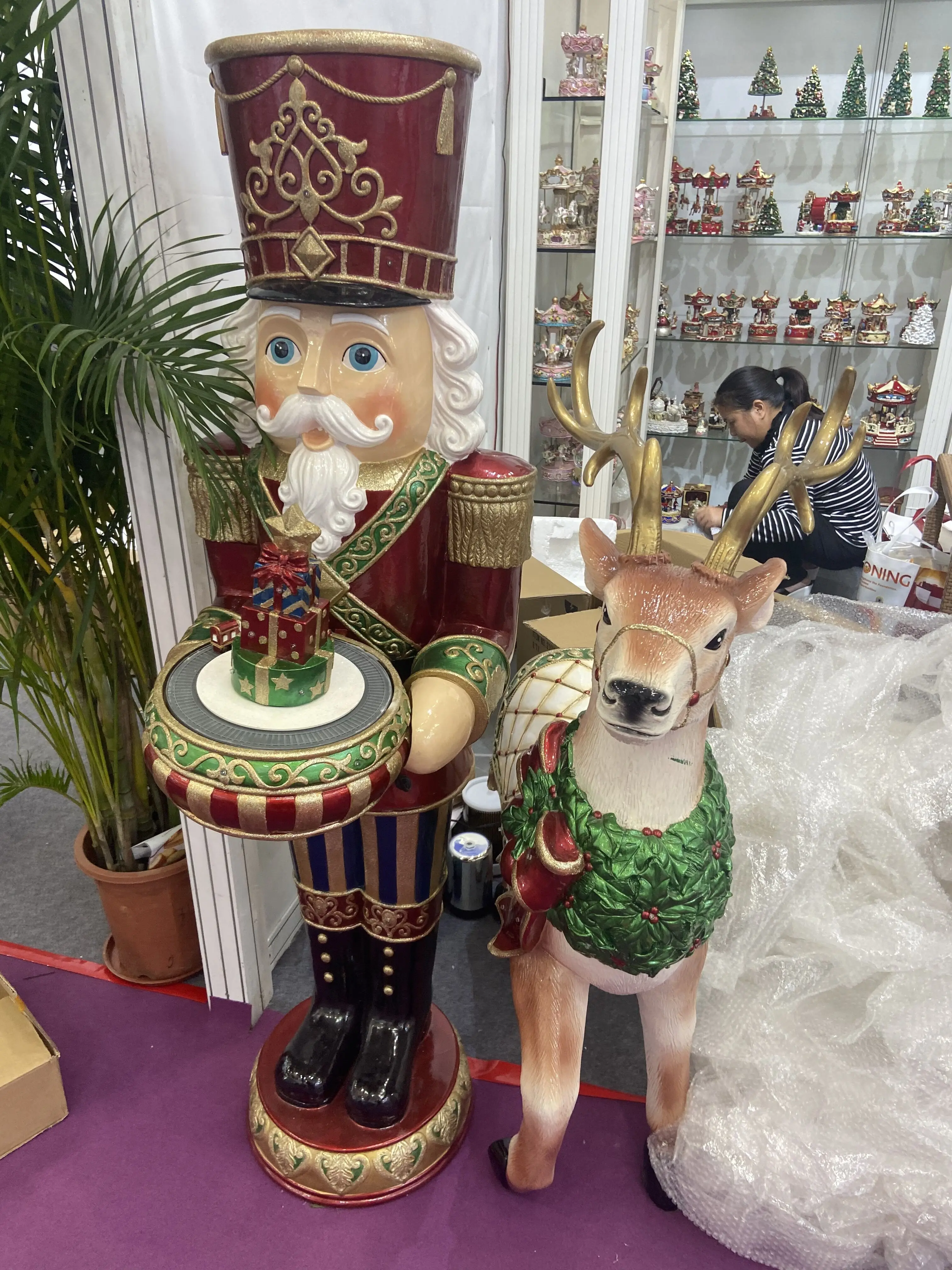 Life Size 6ft Nutcracker Soldier - Perfect for Christmas Decor