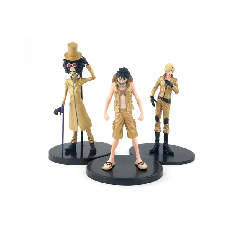 Japan Anime For 9 Style One Pieced Of Golden Luffy Tony Robin Nami Zoro ...