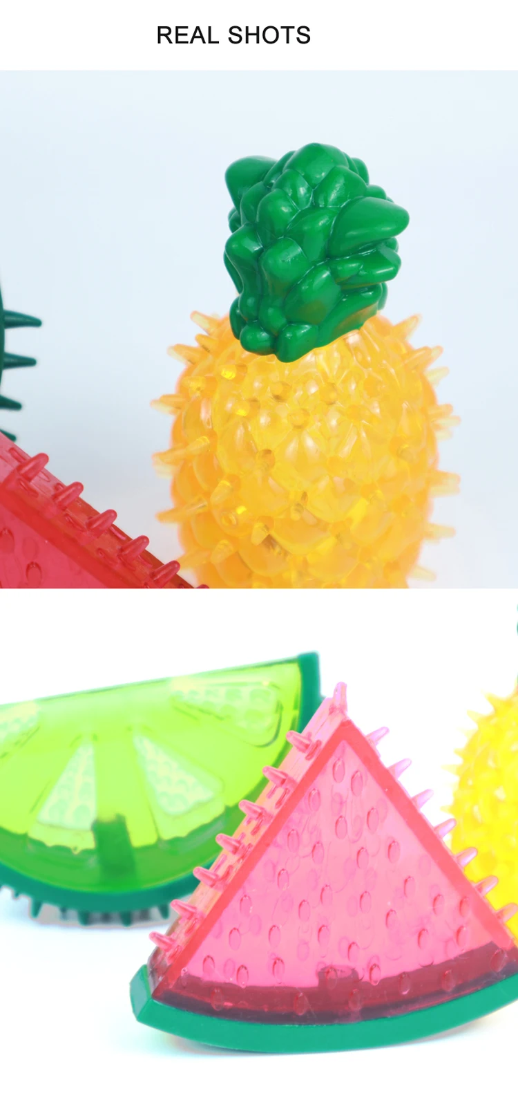 2023 New Summer Ecofriendly Frozen Indestructible Teething Squeaky Tpr ...