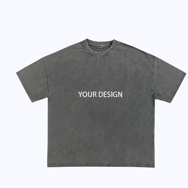 Shop Our Custom Acid Washed Distressed Tshirts for Men