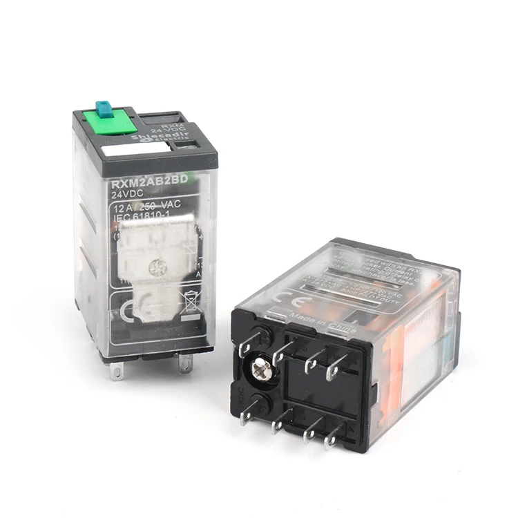 Brand New Miniature Plug-in Relay Rxm Series 8pin 14pin Miniature Relay ...